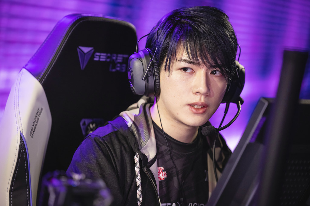 世界大会で初勝利を記録したZETA DIVISIONのLaz選手／画像は「VALORANT Champions Tour JAPAN」公式 ...