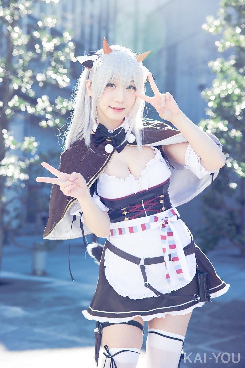 「コミックマーケット97」（C97）伊織もえのコミケコスプレ写真／『アークナイツ』エフイーターのコスプレの画像 - KAI-YOU.net